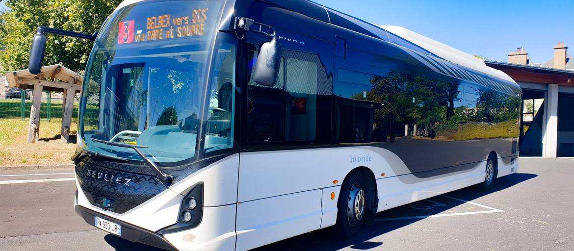 Stabus - Un bus hybride sur le réseau